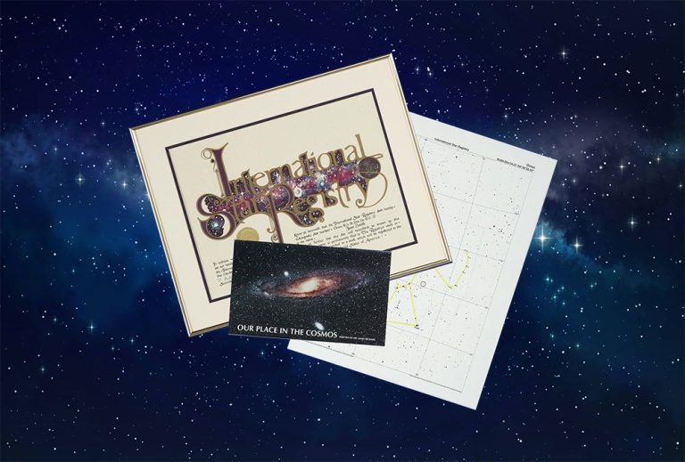 Deluxe Star Kit - International Star Registry - Name a Star