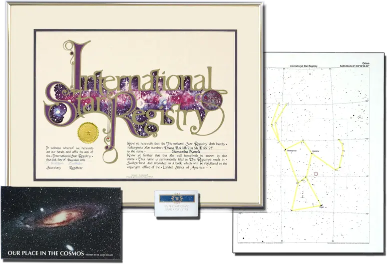 Buy a Star Kit: Your Journey Begins Here - International Star Registry ...