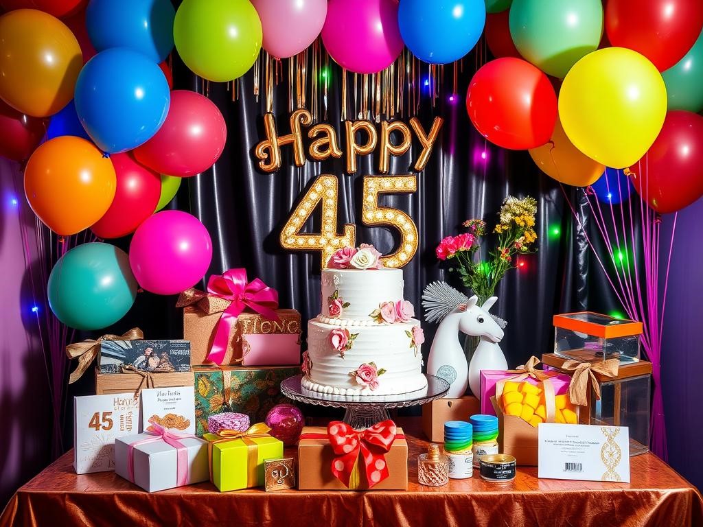 45th Birthday Gift Ideas: Celebrate in Style