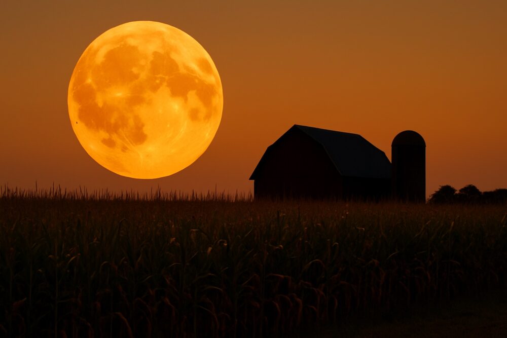 The Glow of the Corn Moon: September 7, 2025 Full Moon - International ...